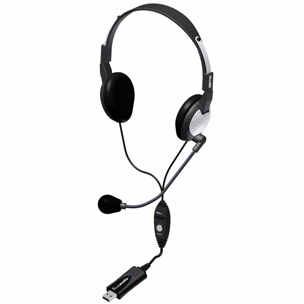 Andrea NC-185VM USB Headset – Headsets for Gaming and Skype – Dyslexic.com