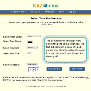 KAZ Touch Typing Program – City & Guilds Assured – Dyslexic.com